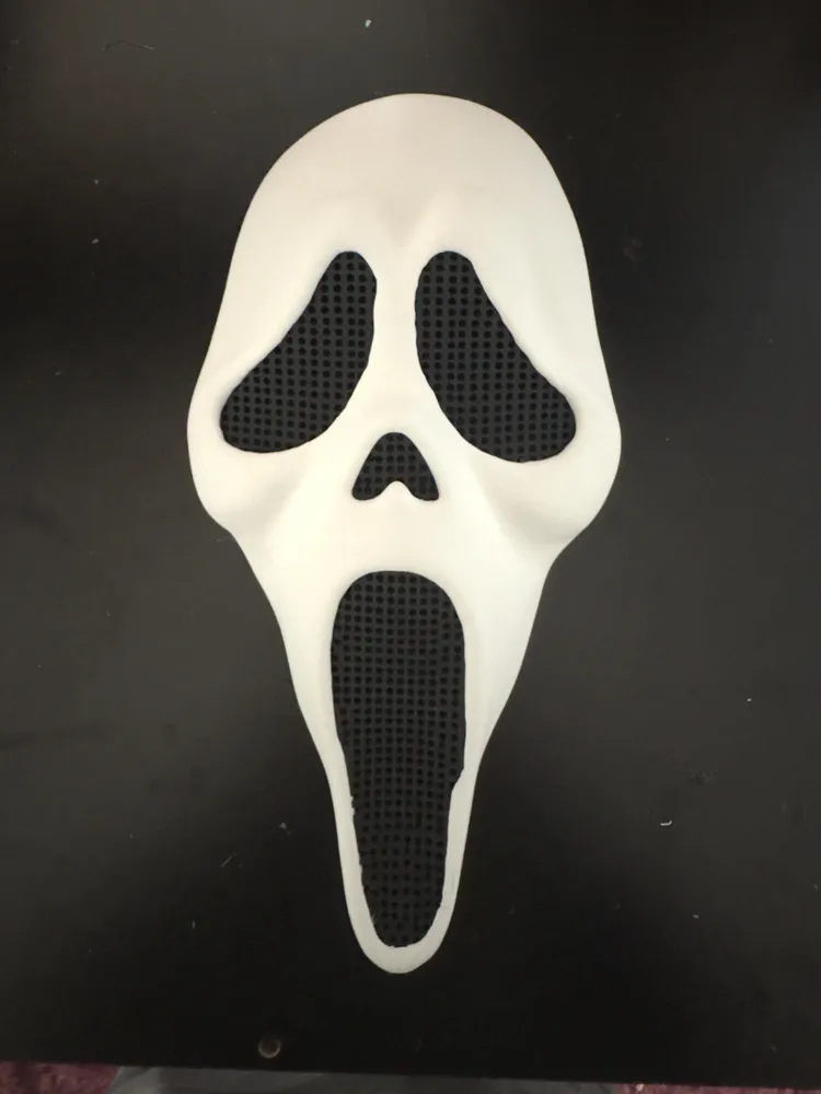 Ghostface, Scream, Scary Movie Mask - Free 3D Print Model - MakerWorld