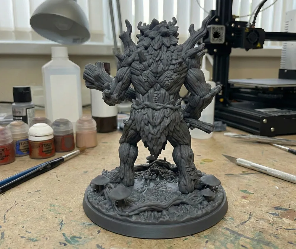 Treant Warrior | Nature Spirit & RPG Monster - Free 3D Print Model ...