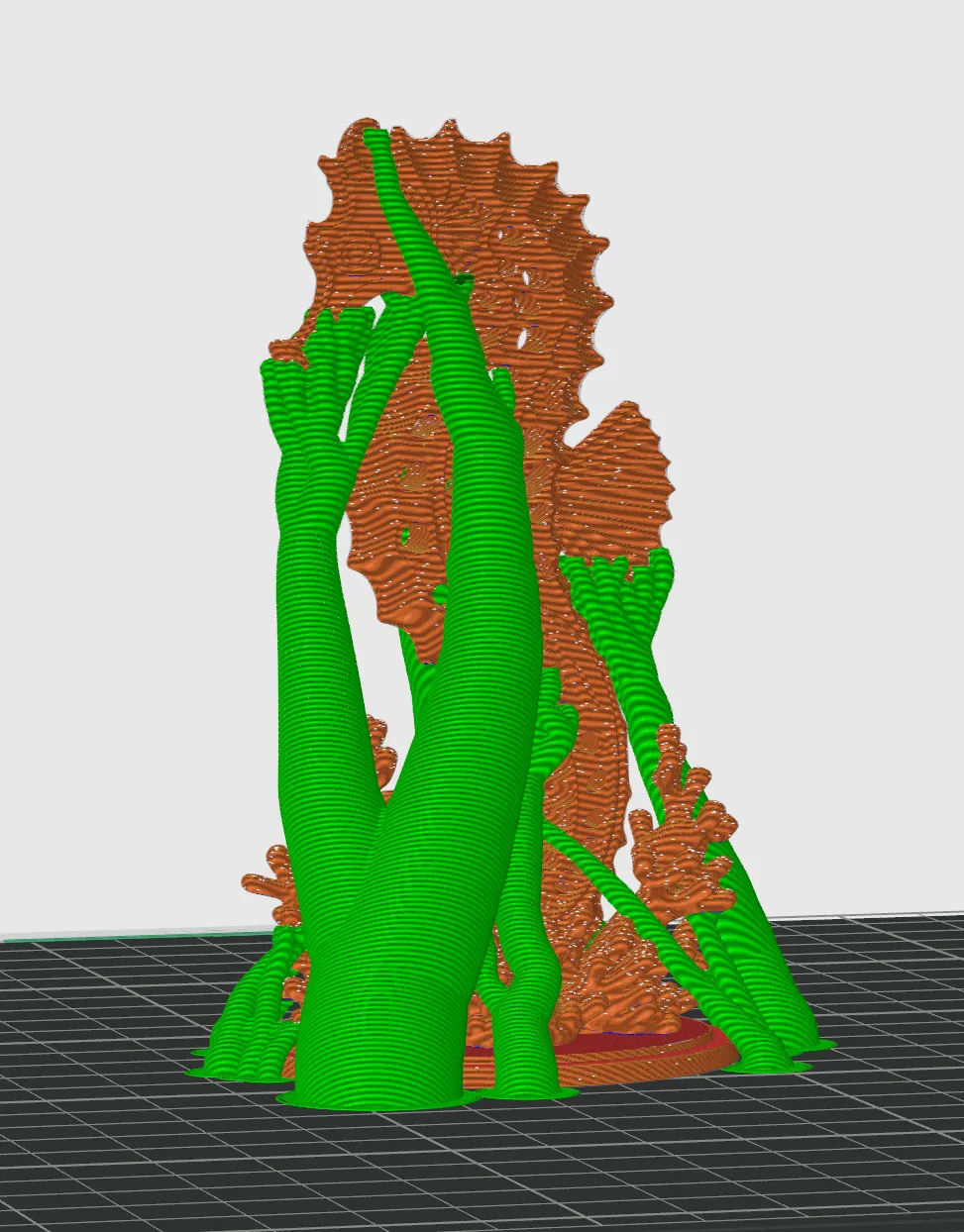 Abstract Seahorse sculpture modern - Free 3D Print Model - MakerWorld