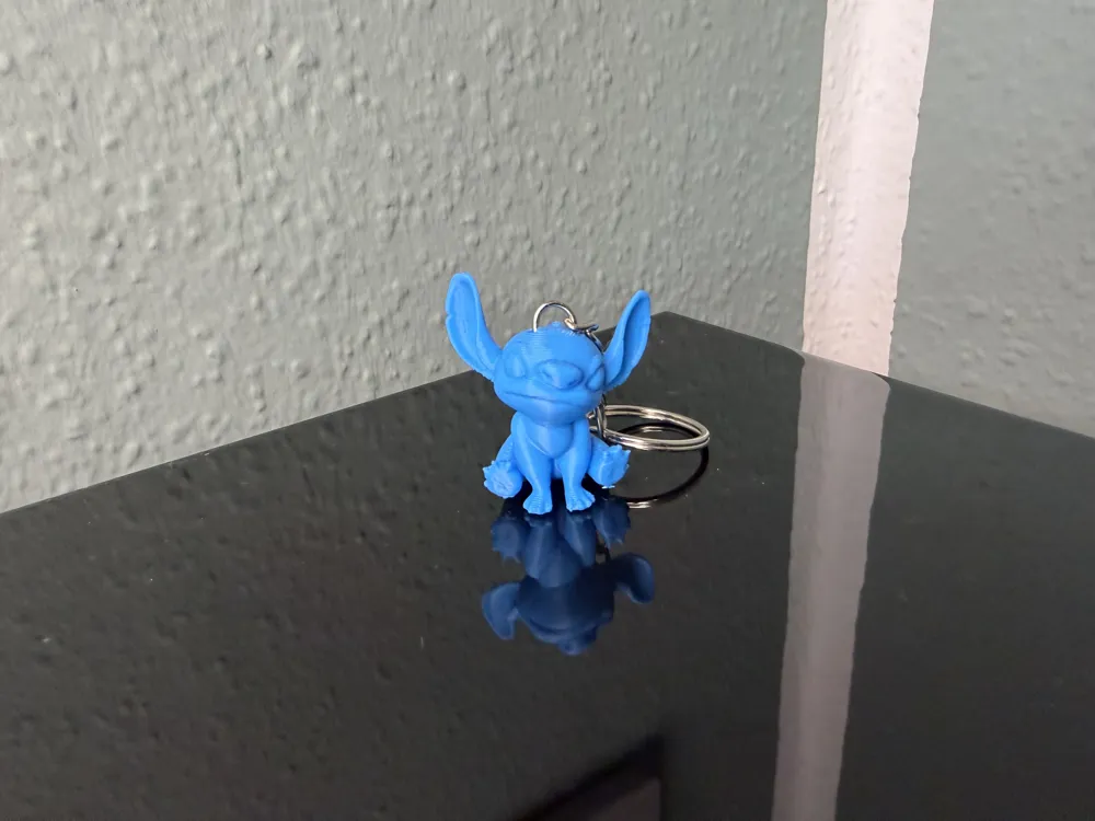 Stitch Keychain - Free 3D Print Model - MakerWorld