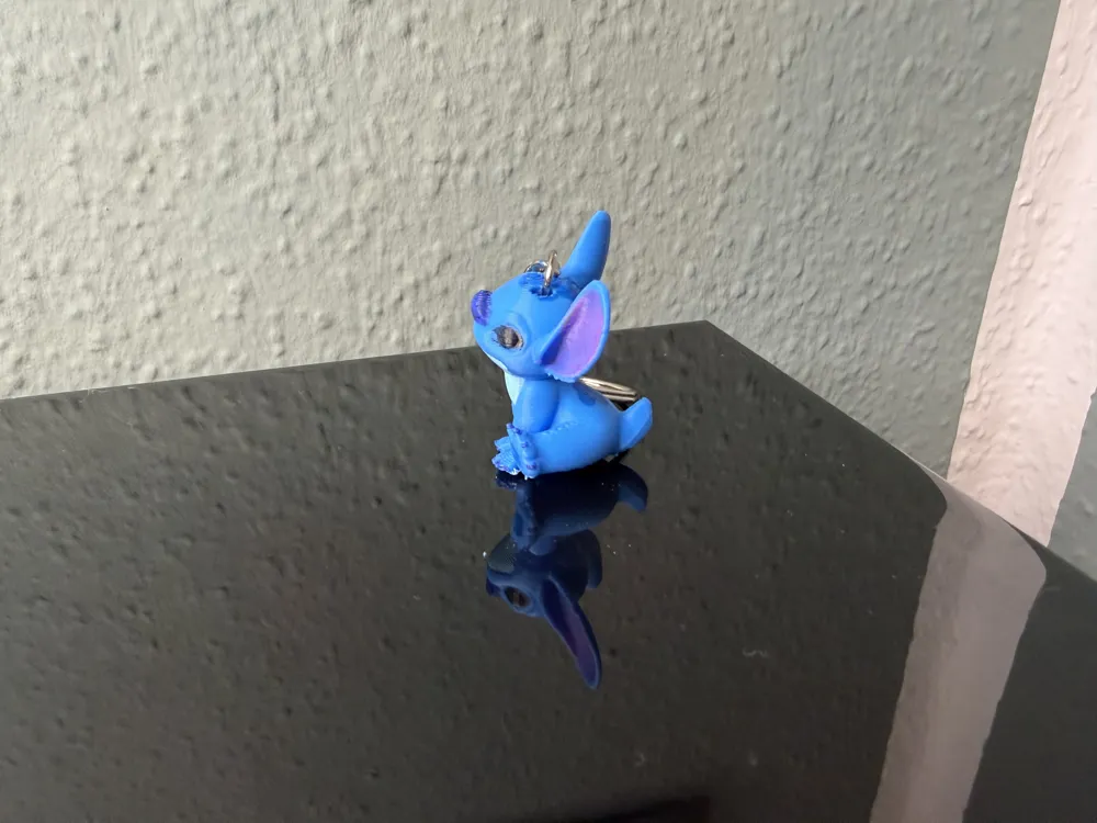 Stitch Keychain - Free 3D Print Model - MakerWorld