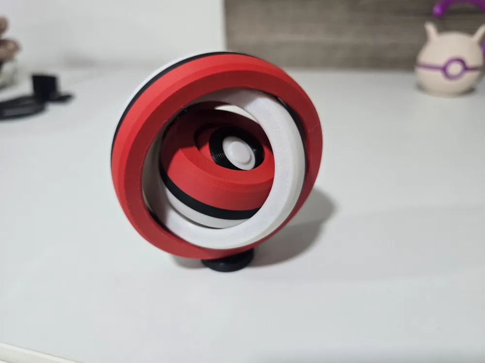 PokeBALL Fidget spinner by 3Devil MakerWorld: Download Free 3D Models