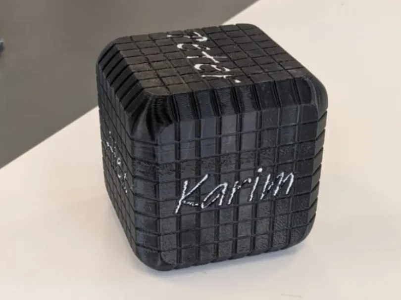 Name Dice - Free 3D Print Model - MakerWorld