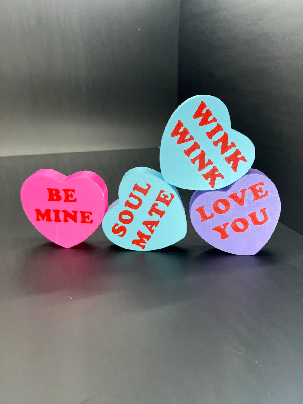 LOVE YOU, Candy Conversation, Valentine's Day - Free 3D Print Model ...