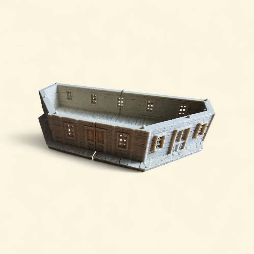 Wild West Series / House 10 - Free 3D Print Model - MakerWorld