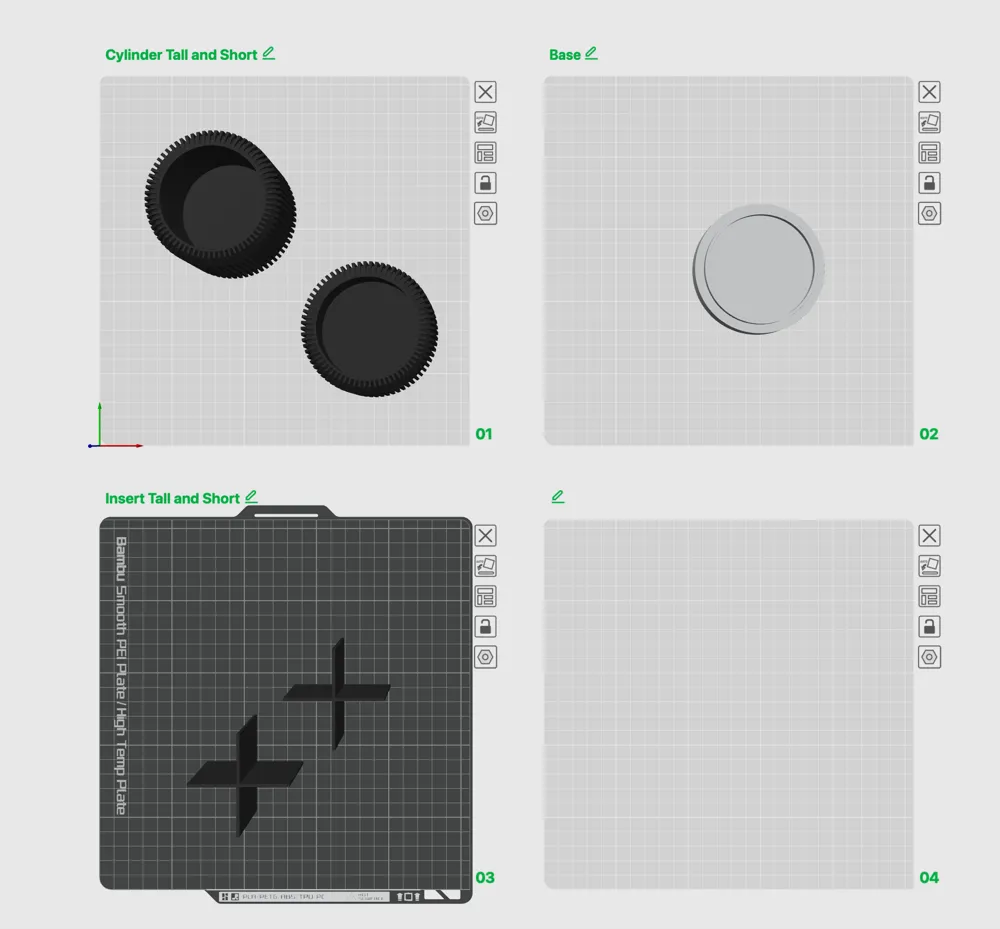 Japandi Ribbed Display Pot - Free 3D Print Model - MakerWorld