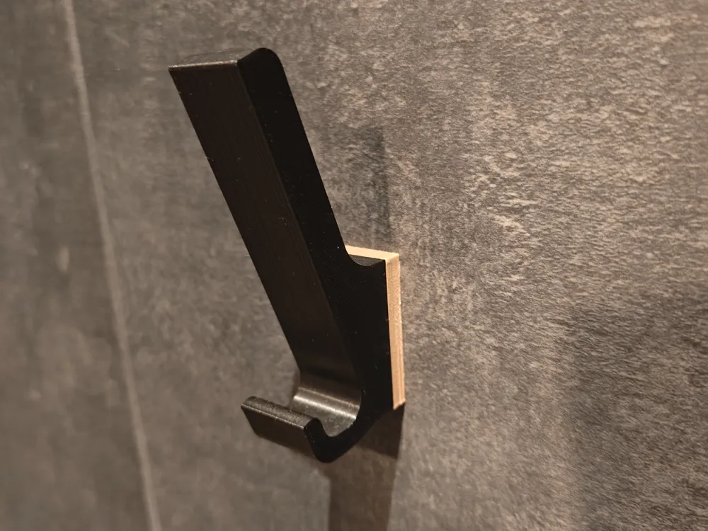 Modular Wall Hook with Replaceable Clip System - Free 3D Print Model ...