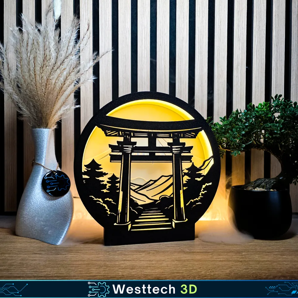 Japan Lampe Fuji by Westtech 3DMakerWorld: Download Free 3D Models