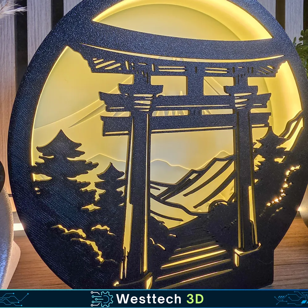 Japan Lampe Fuji by Westtech 3DMakerWorld: Download Free 3D Models