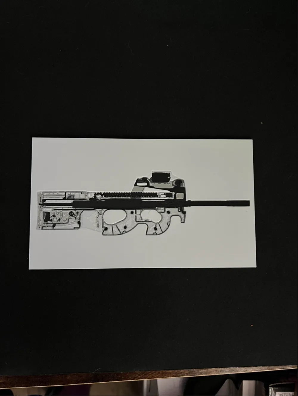 Hueforge - FNH P90 X-Ray by Sweezy_Bologna1 - MakerWorld