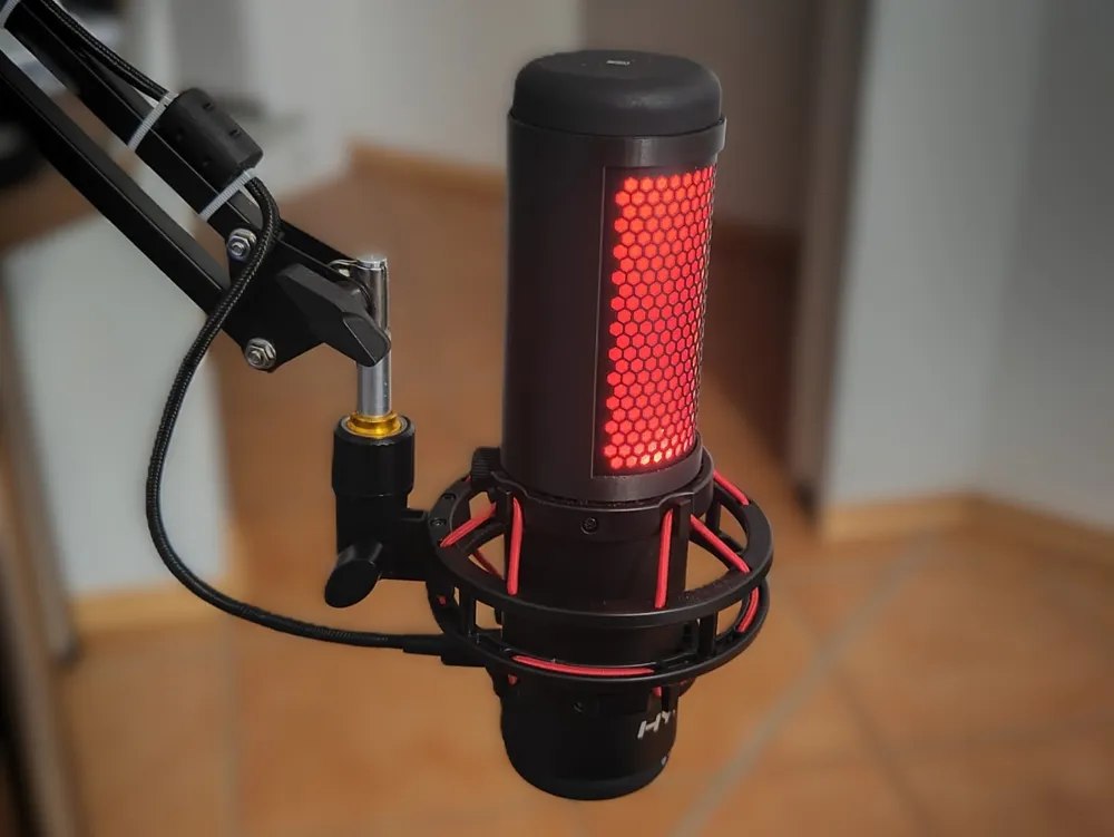 Back Cover HyperX QuadCast Microphone by DesTrix20 MakerWorld: Download ...