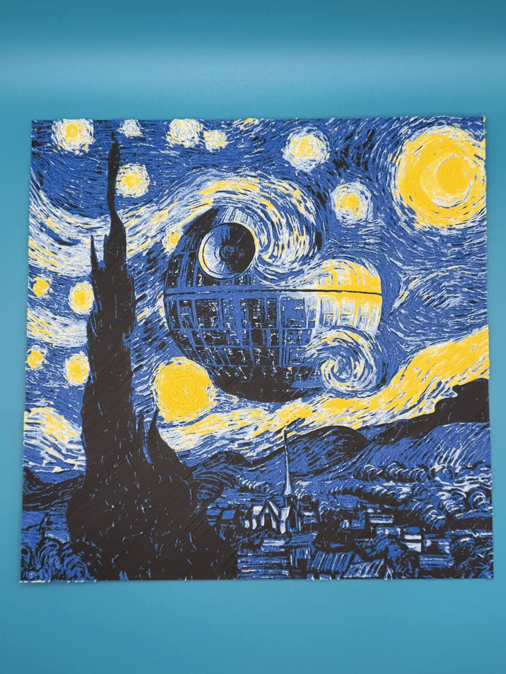 Death Starry Night - Free 3D Print Model - MakerWorld