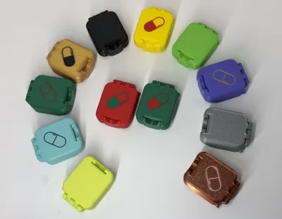 Pill Box - TNG - Free 3D Print Model - MakerWorld