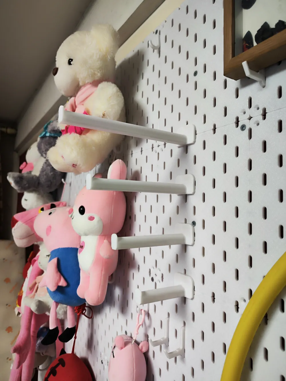 Multi-length pegboard adhesive mounts - Free 3D Print Model - MakerWorld