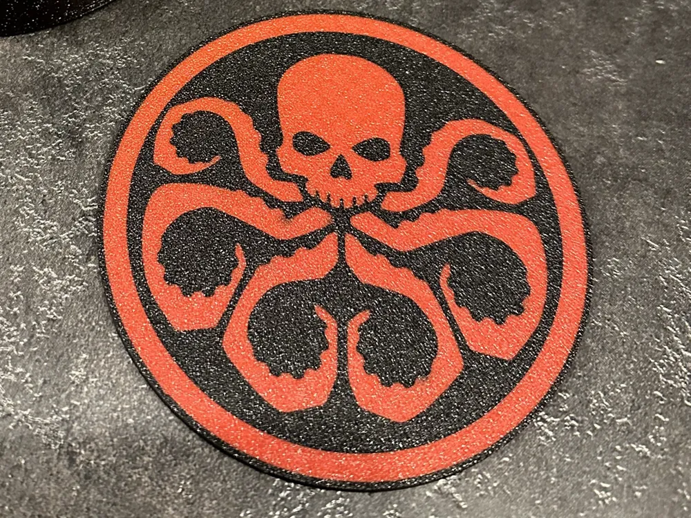 Marvel Hydra Coaster by schmittchen21 - MakerWorld