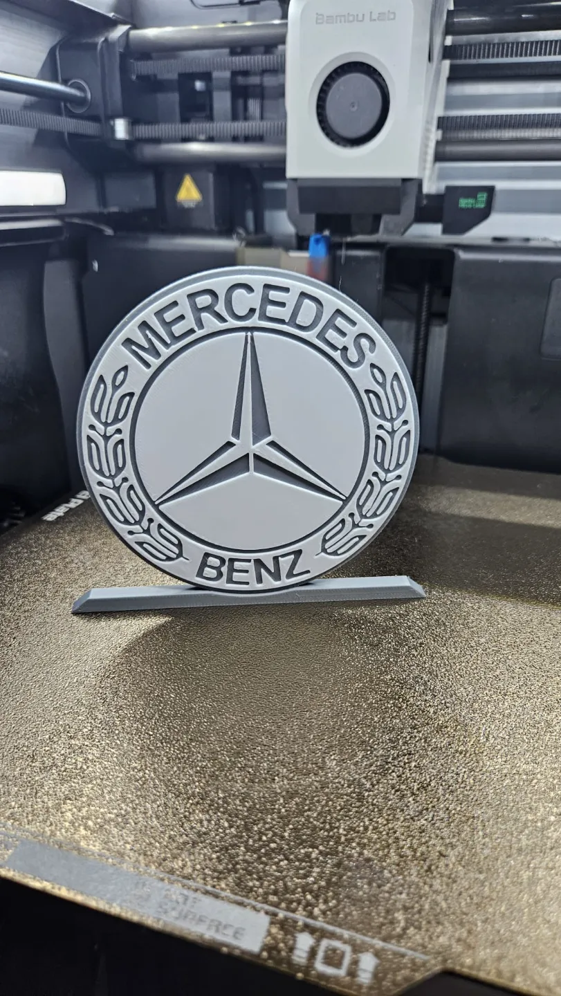 Mercedes Benz Table Stand by 5kyrunn3r - MakerWorld