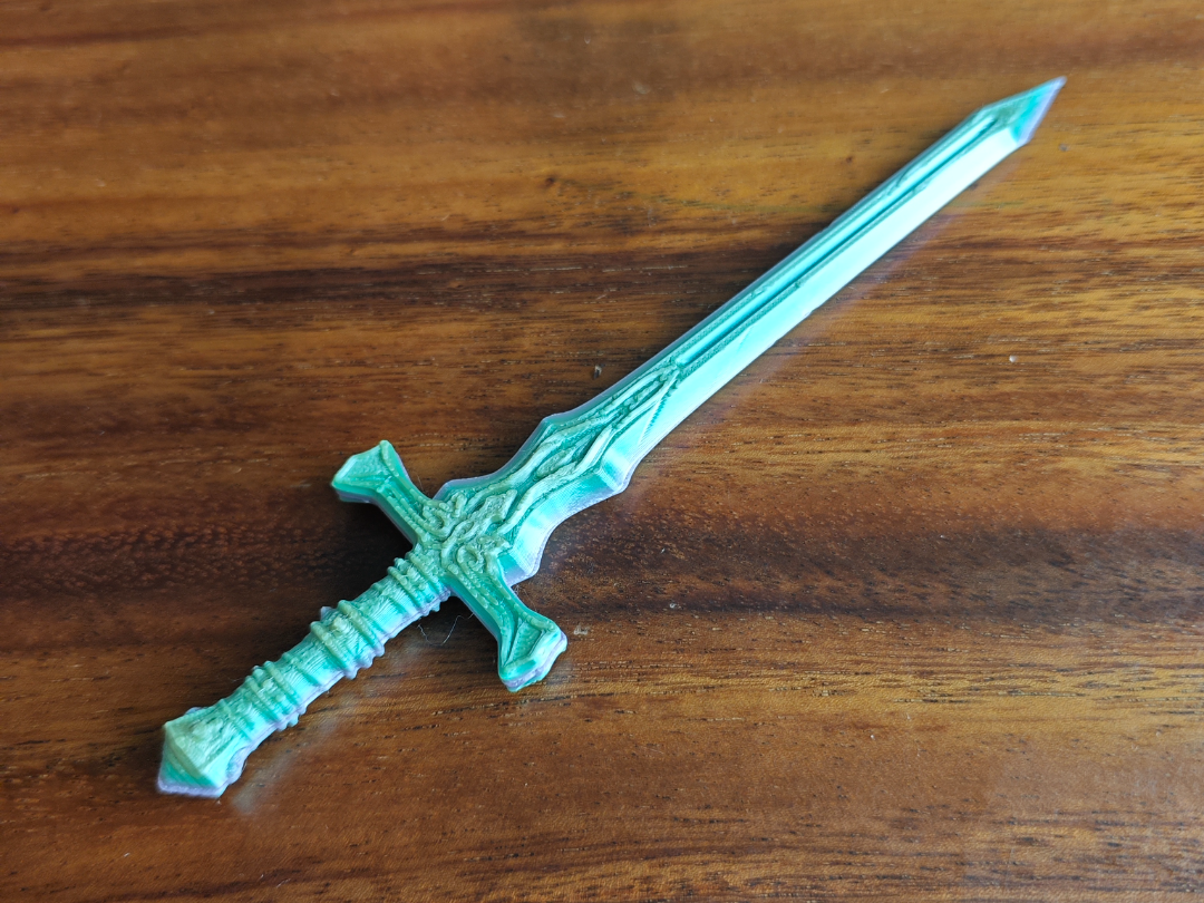 Flying sword, treasure sword, separate parts, no support, one-click ...