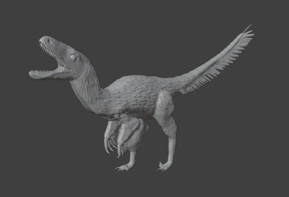 Paleo Accurate Utahraptor by SmushyMasta MakerWorld: Download Free 3D ...