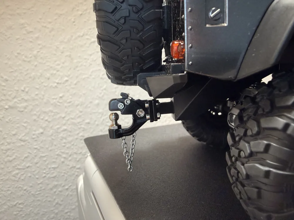 Adapter Trailer Hitch Crawler AMXRock Mini-D90 - Free 3D Print Model ...