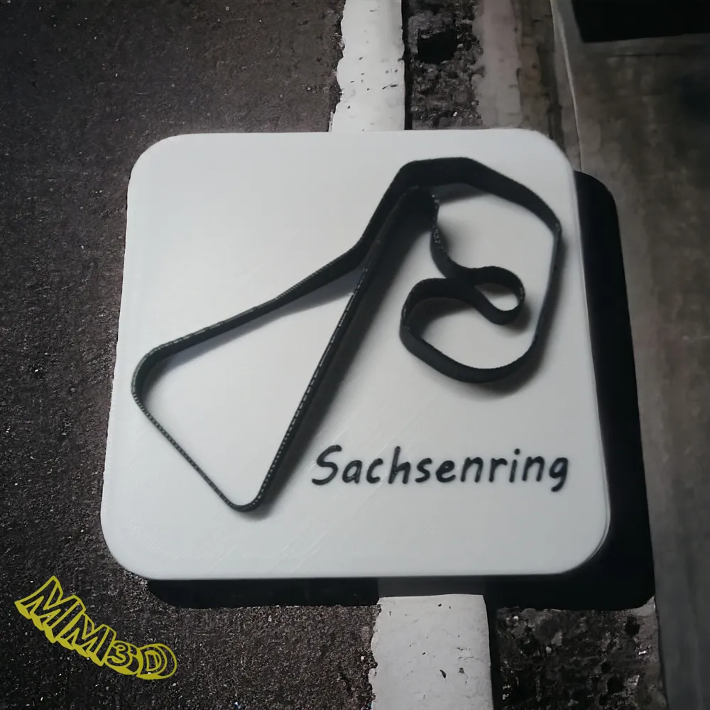 Sachsenring Circuit by Michele MM3D - MakerWorld