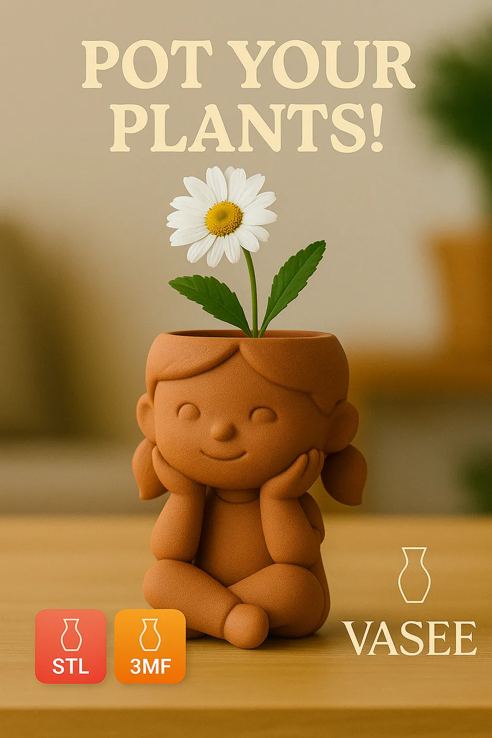 Human Figure Pot – Bold and Artistic Design by VASEEMakerWorld ...