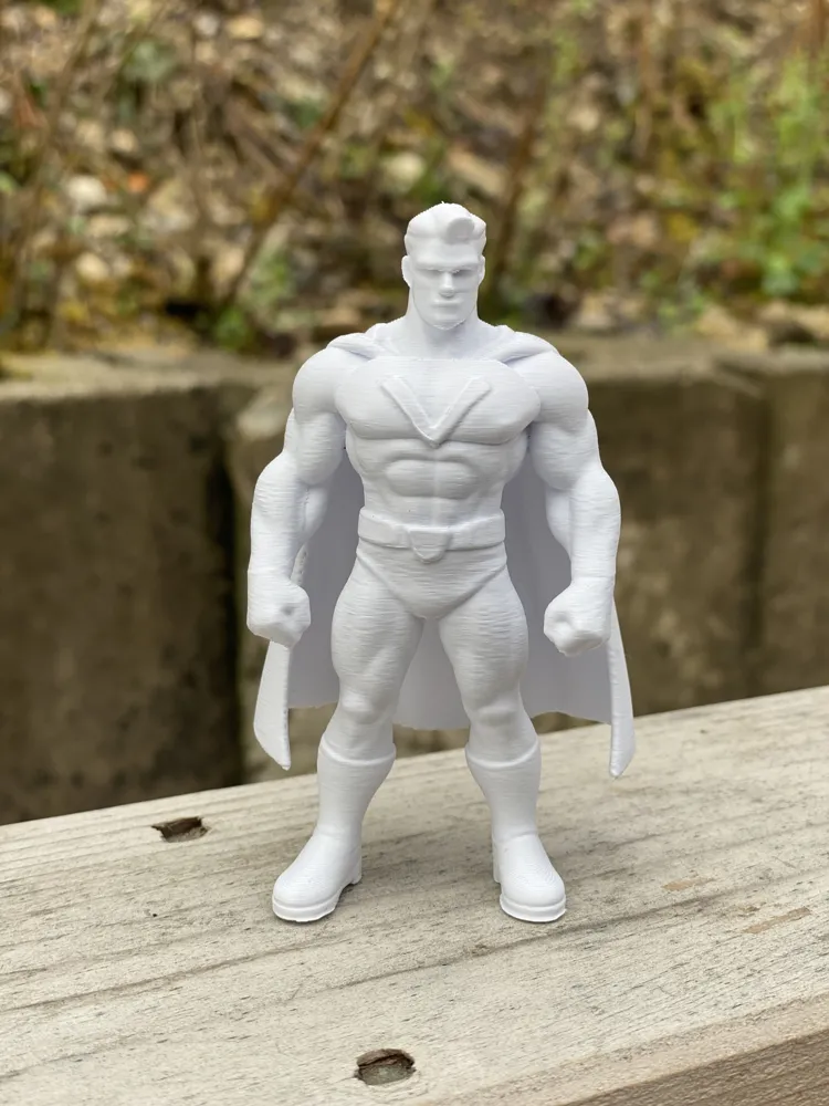 Superman Victor Actionhero Figur - Free 3D Print Model - MakerWorld