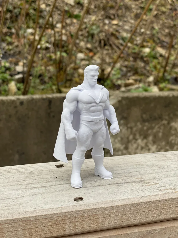 Superman Victor Actionhero Figur - Free 3D Print Model - MakerWorld