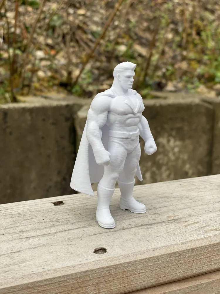 Superman Victor Actionhero Figur - Free 3D Print Model - MakerWorld