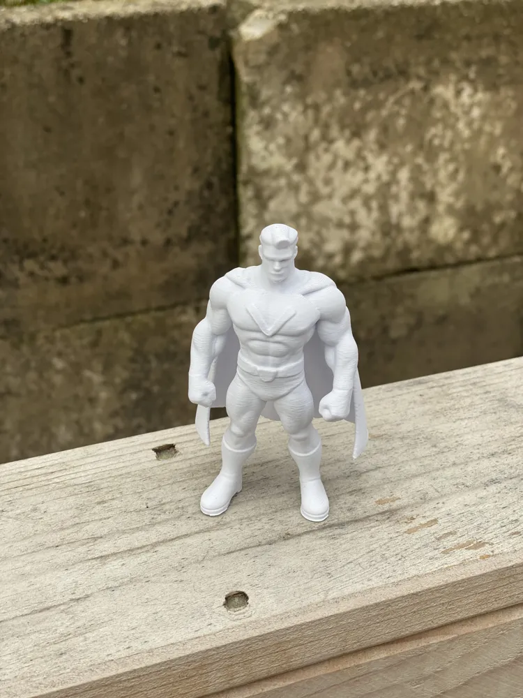 Superman Victor Actionhero Figur - Free 3D Print Model - MakerWorld