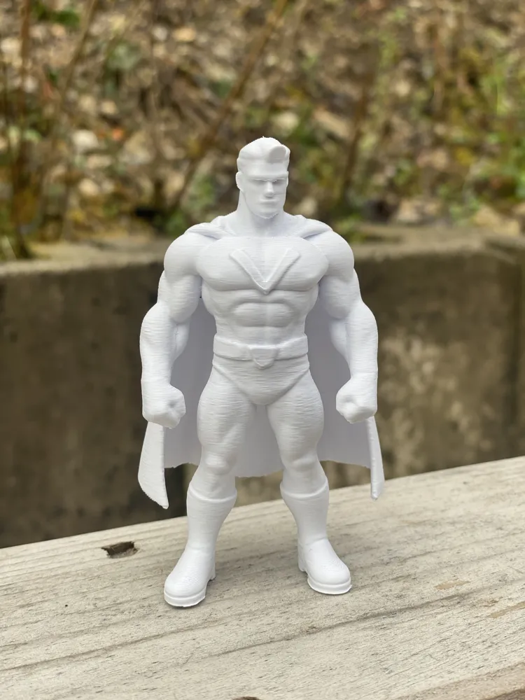 Superman Victor Actionhero Figur - Free 3D Print Model - MakerWorld