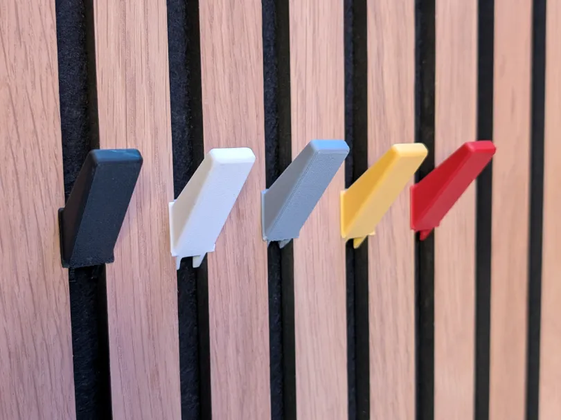 Acoustic Panel Hooks - No Drilling Required - Free 3D Print Model ...