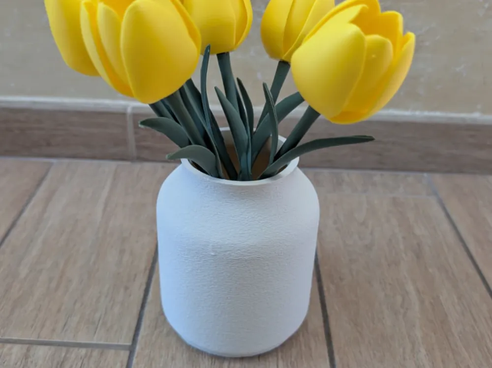 Vaso Minimalista con Texture "Fuzzy Skin" - Free 3D Print Model ...