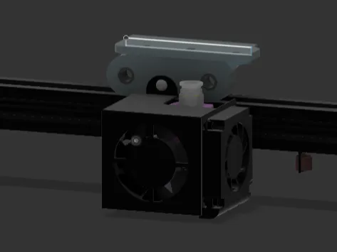 Ender 3 Papilio Lite mount (HGX version) by Kaloyan11 - MakerWorld