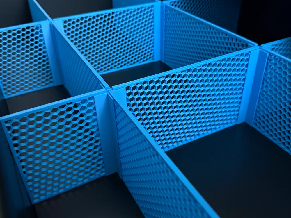 Customizable Drawer Divider System for IKEA BROR - Free 3D Print Model ...