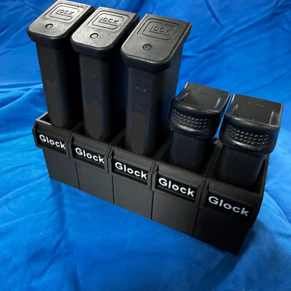 Modular Glock 9mm Magazine Holder by RWynne MakerWorld: Download Free ...