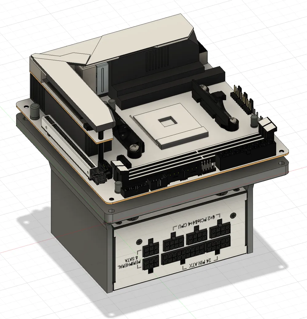 ITX and SFX Frame \ SFF Case - Free 3D Print Model - MakerWorld