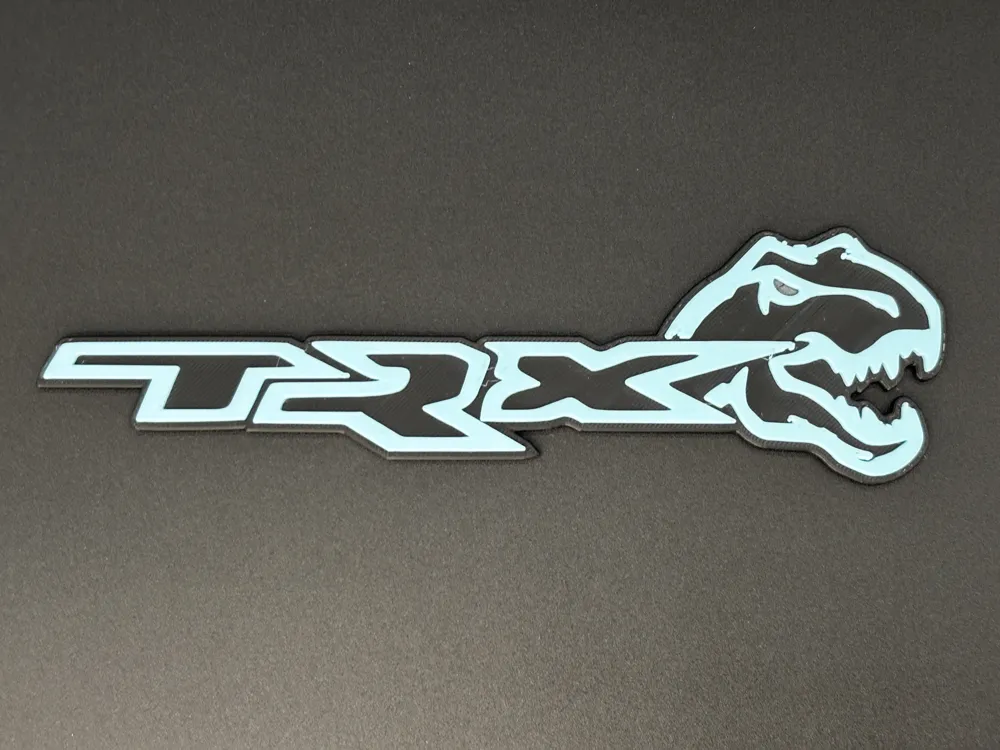 TRX logo - Free 3D Print Model - MakerWorld