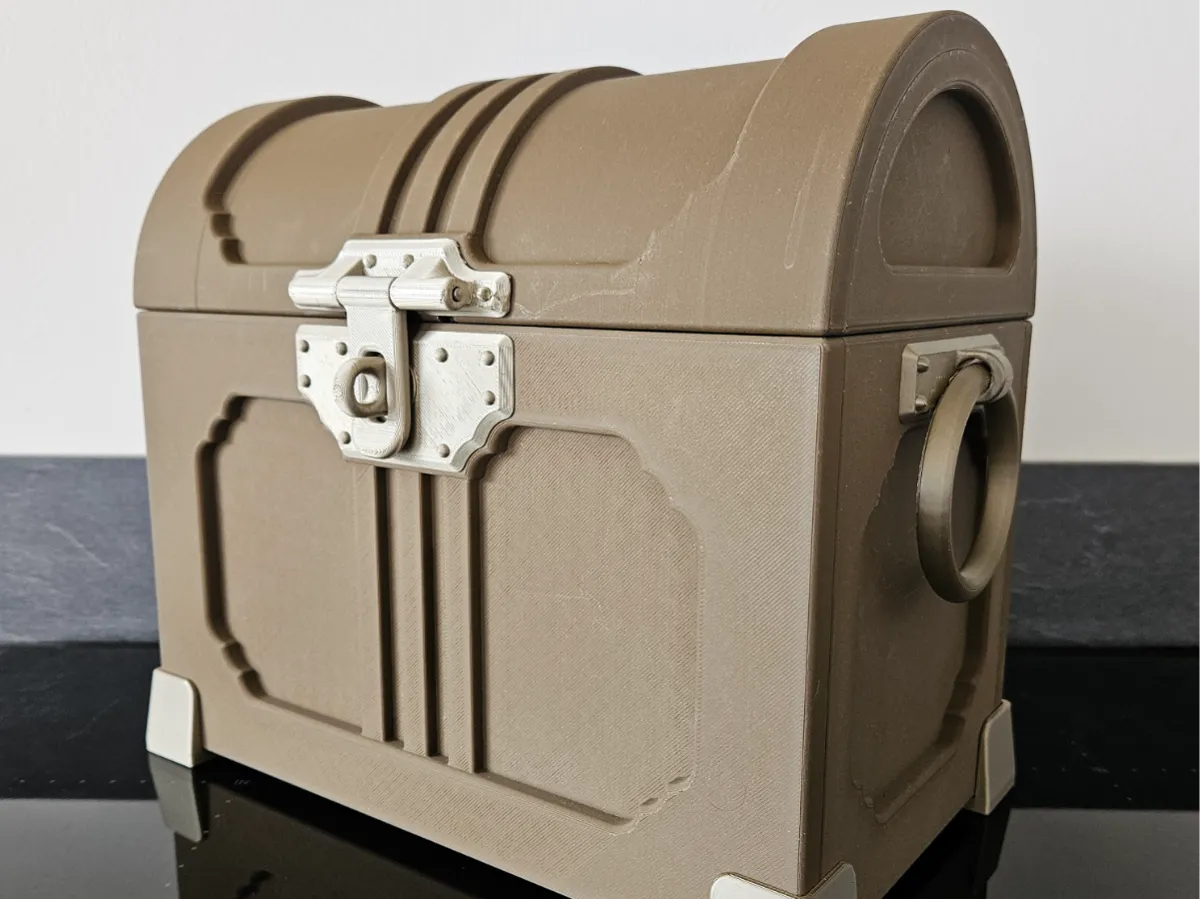 Treasure Chest/Box 3 - Free 3D Print Model - MakerWorld