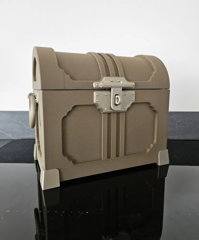 Treasure Chest/Box 3 - Free 3D Print Model - MakerWorld