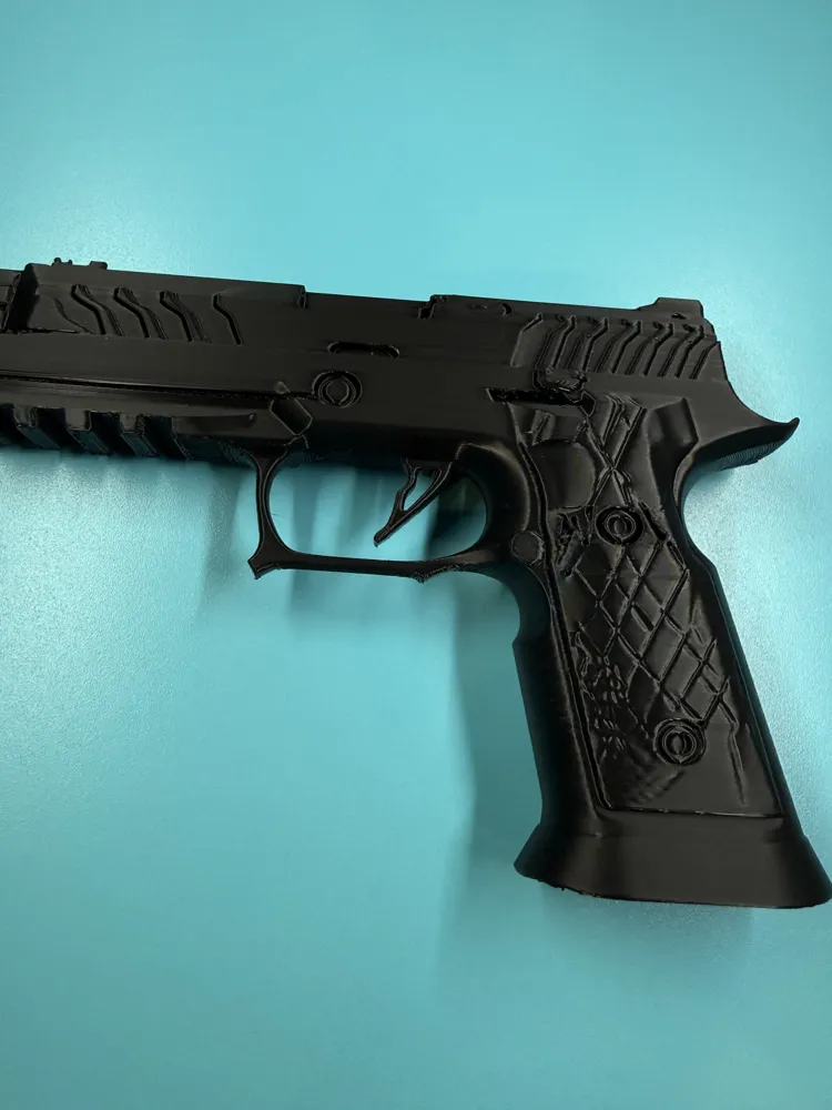 RE9 alligator Snapper "Leon's Handgun" - Free 3D Print Model - MakerWorld