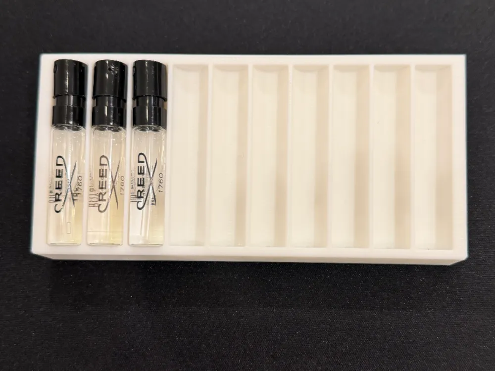 Creed Perfume Sample Holder - Free 3D Print Model - MakerWorld