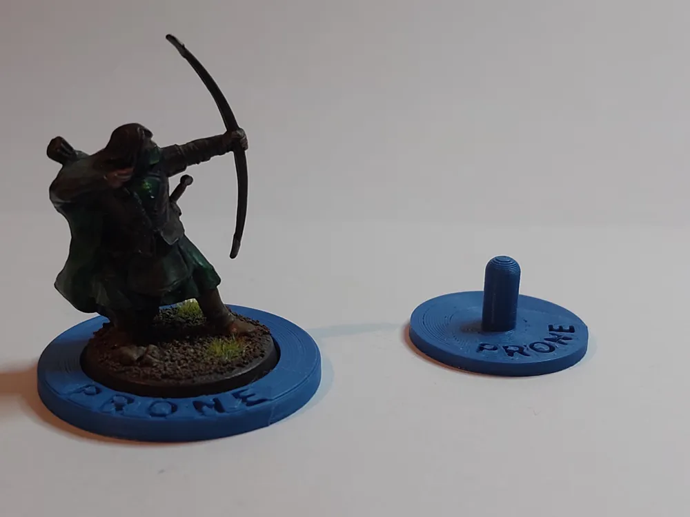 DnD conditions tokens - Free 3D Print Model - MakerWorld