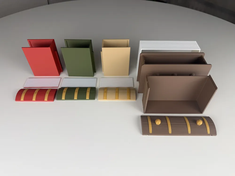 Book Pen Holder With Drawer - Free 3D Print Model - MakerWorld