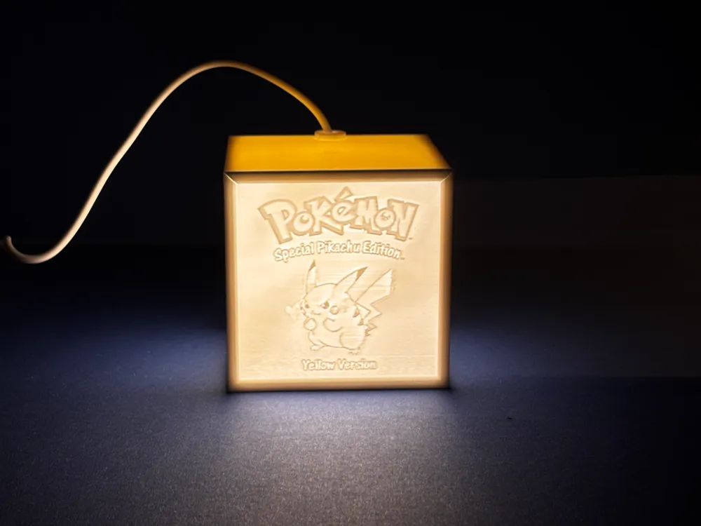 Lithophane - Pokemon by Cosy Factory MakerWorld: Download Free 3D Models