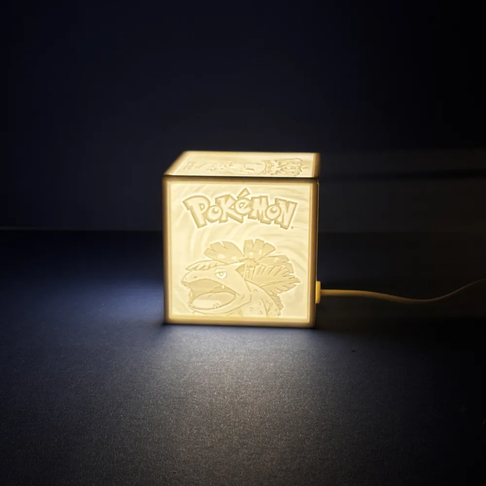 Lithophane - Pokemon by Cosy Factory MakerWorld: Download Free 3D Models