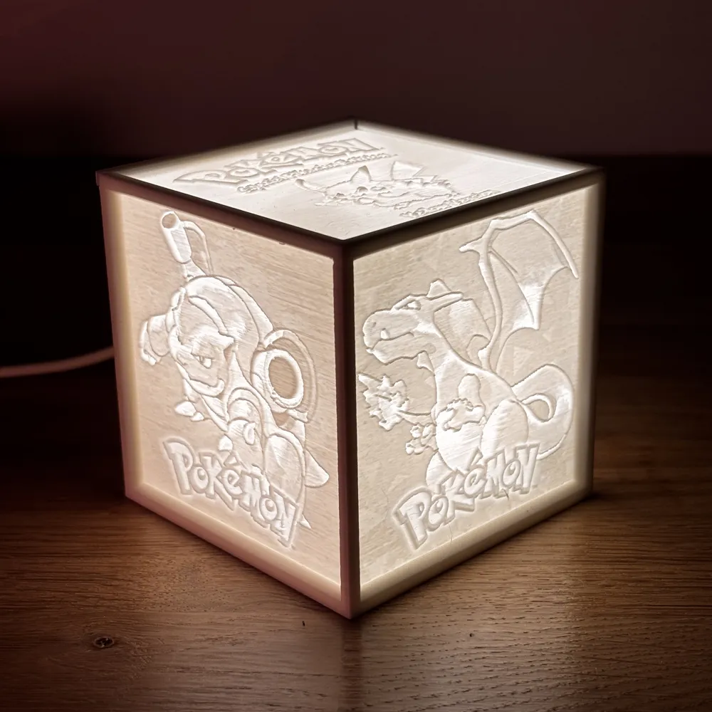 Lithophane - Pokemon - Free 3D Print Model - MakerWorld