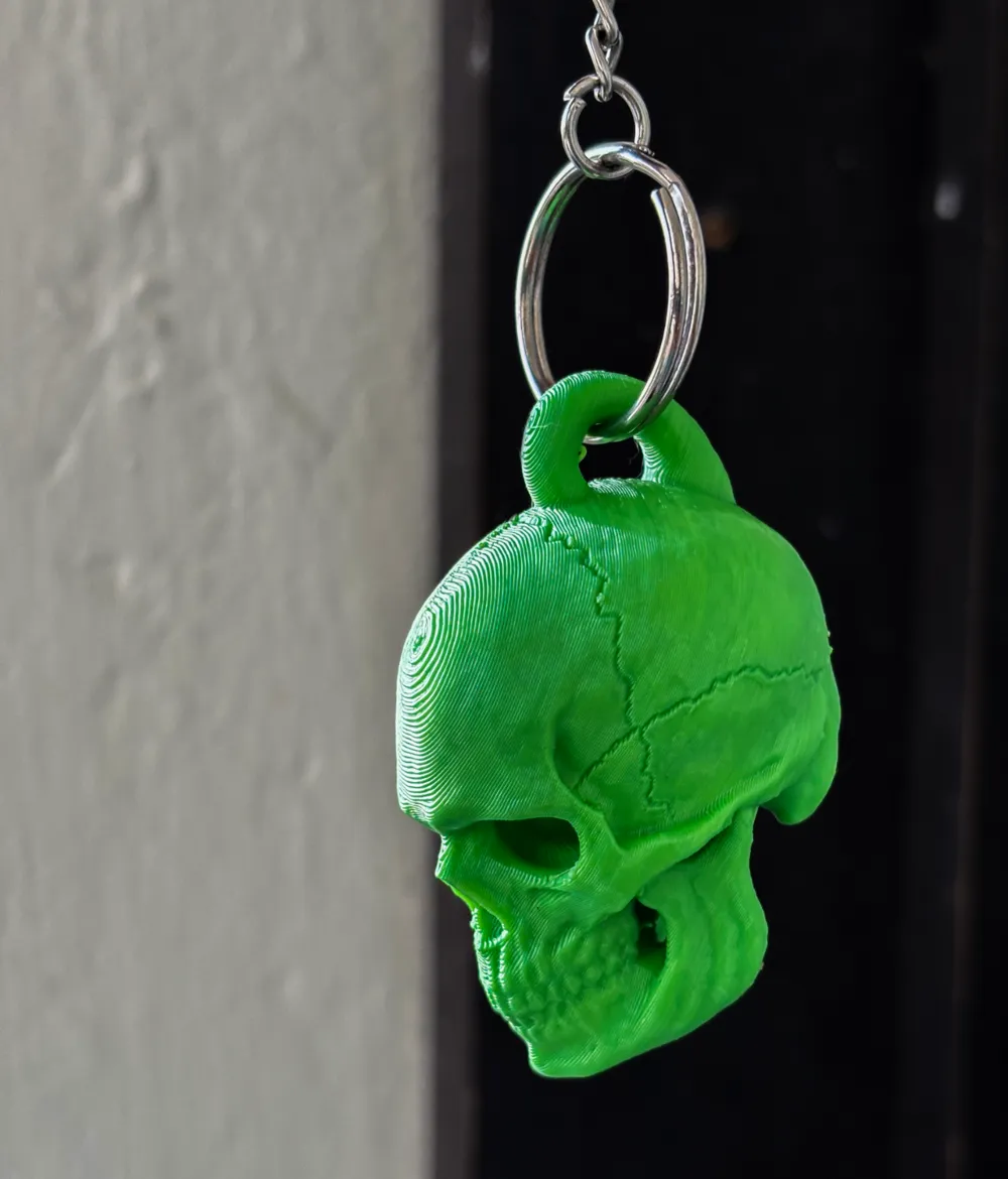 Skull Keychain by ZingArt MakerWorld: Download Free 3D Models