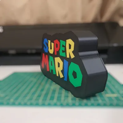 SUPER MARIO - LIGHT BOX / LAMP by lrcustoms - MakerWorld