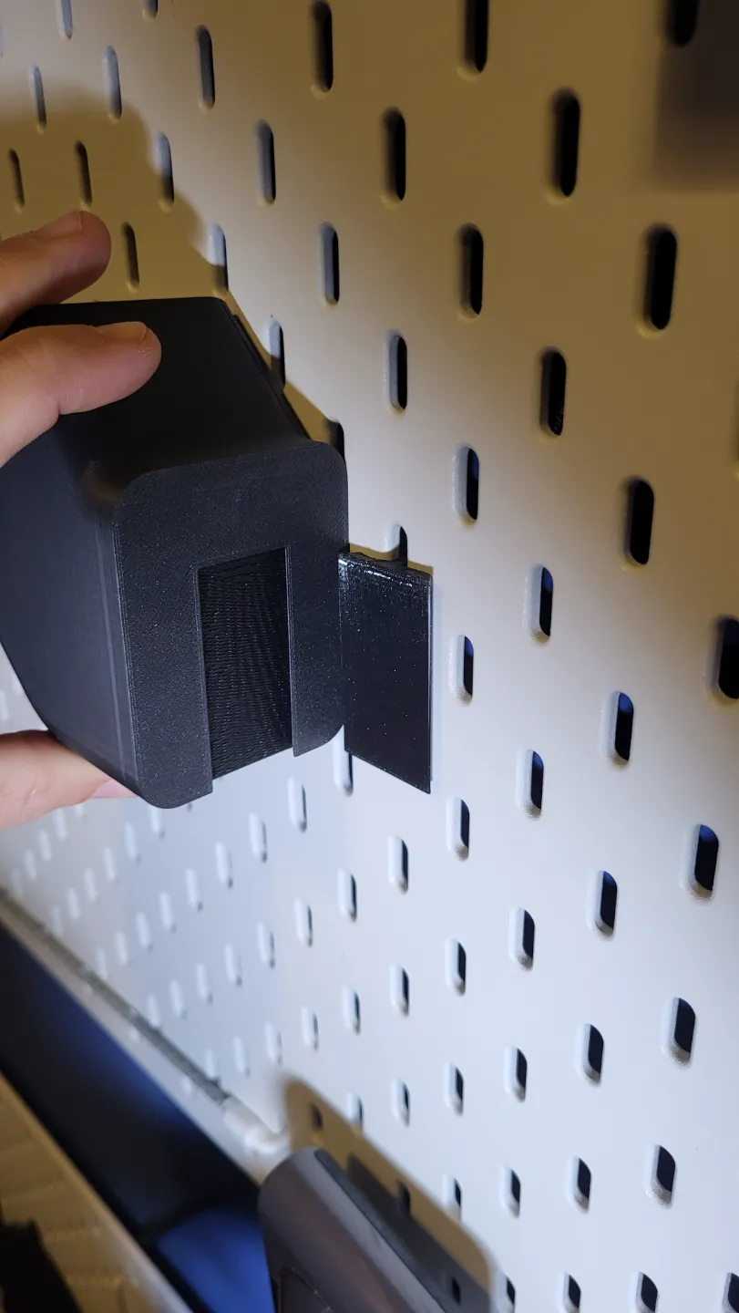 45 degrees Pegboard Box H80xW60 L20-60 by Art Design. 3D - MakerWorld