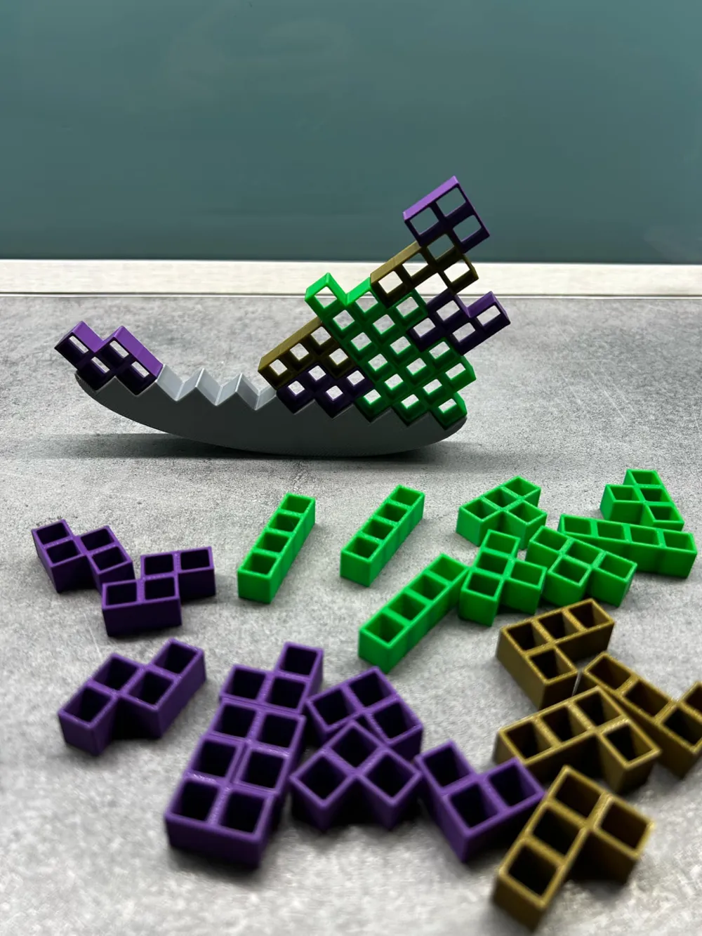 Tetris Balance by PokeGeorg MakerWorld: Download Free 3D Models